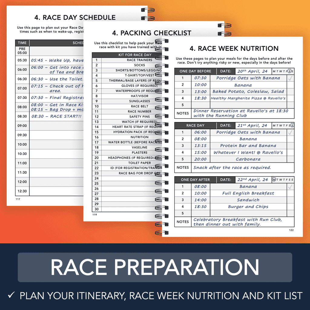 Marathon Training Logbook – ProTrackr