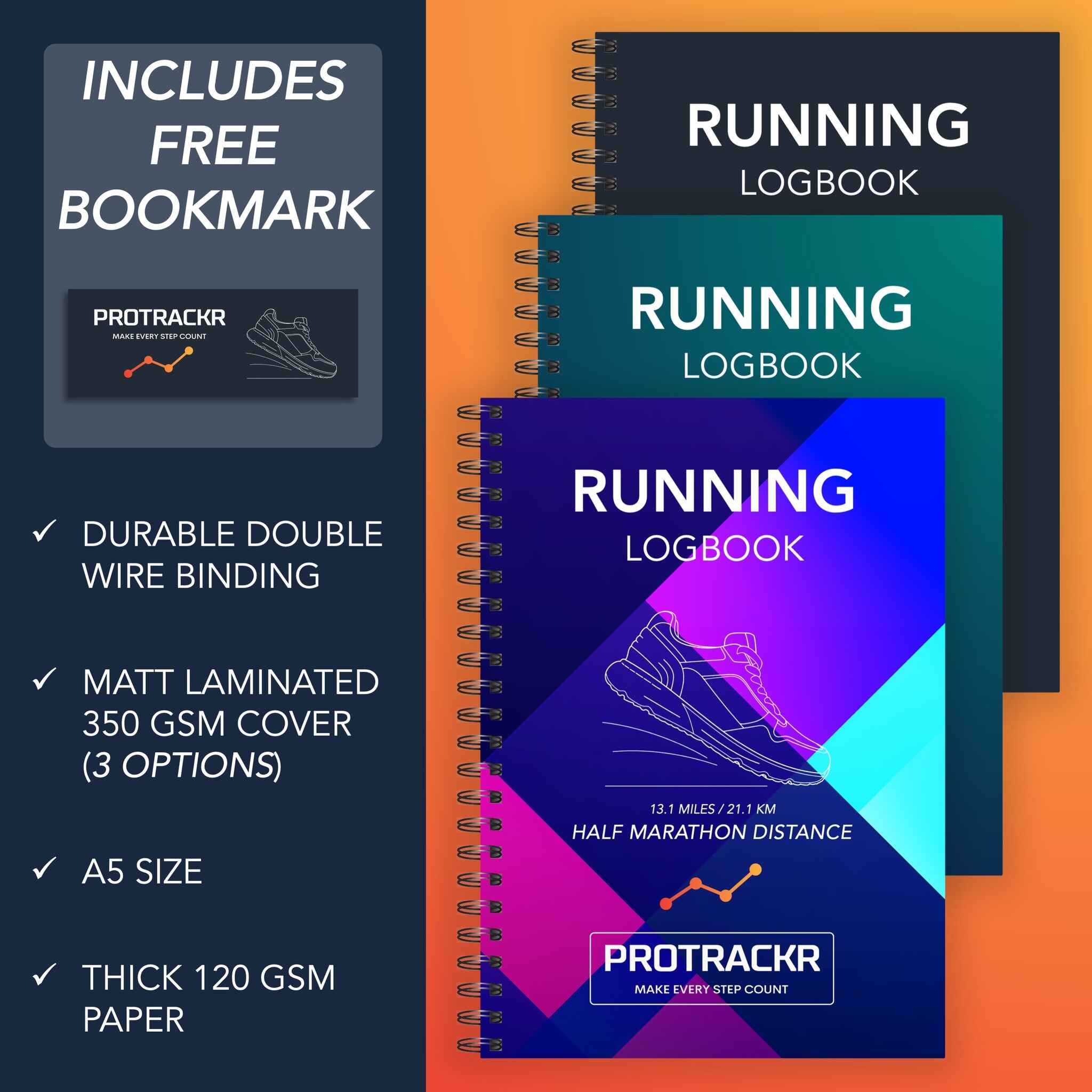 Half Marathon Training Logbook – ProTrackr